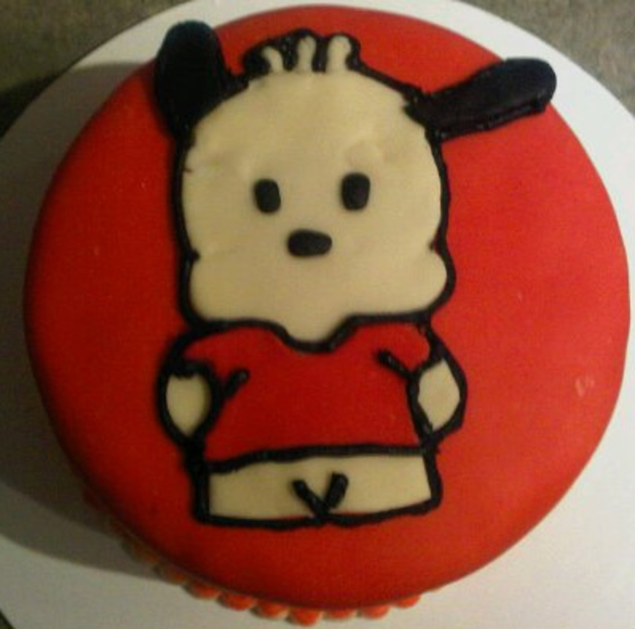 Pochacco Themed Cake - CakeCentral.com