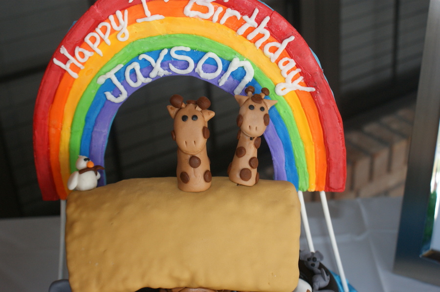 Noah's Ark 1St Birthday - CakeCentral.com
