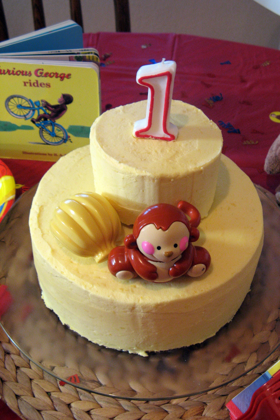 Curious George Birthday Cake - CakeCentral.com