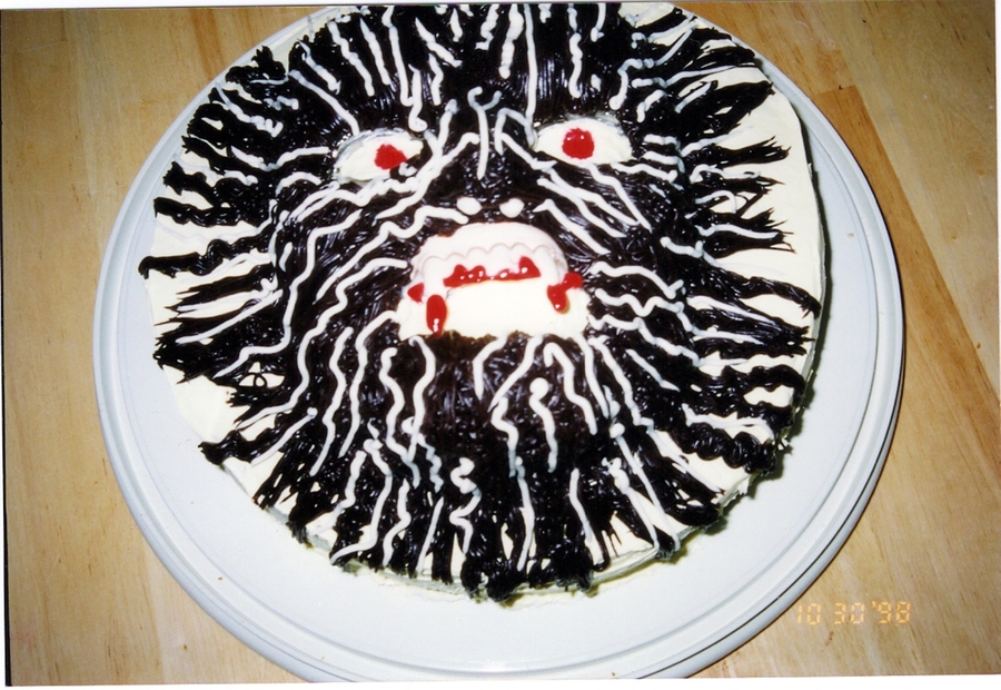 Werewolf Cake - CakeCentral.com