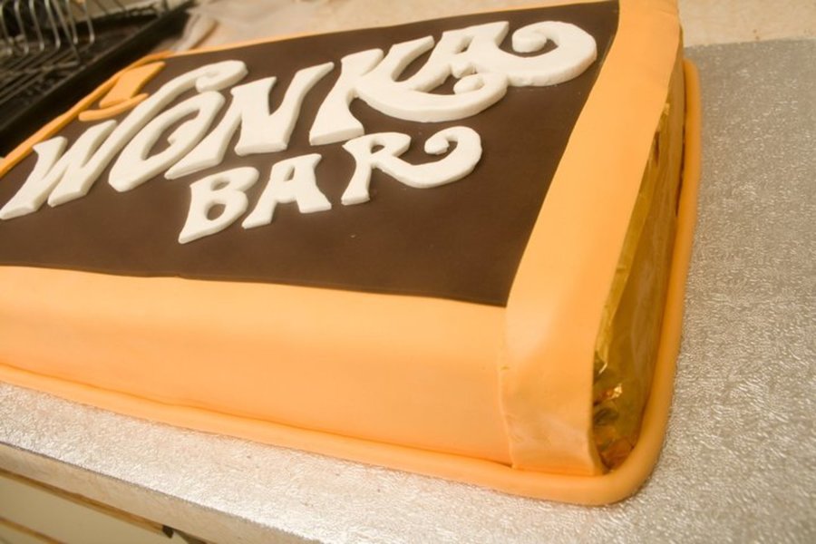 Wonka Bar Cake - CakeCentral.com