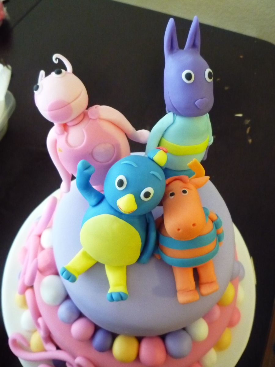 Backyardigans Birthday Cake - CakeCentral.com
