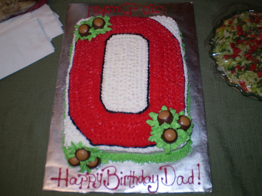 Osu Birthday Cake - CakeCentral.com