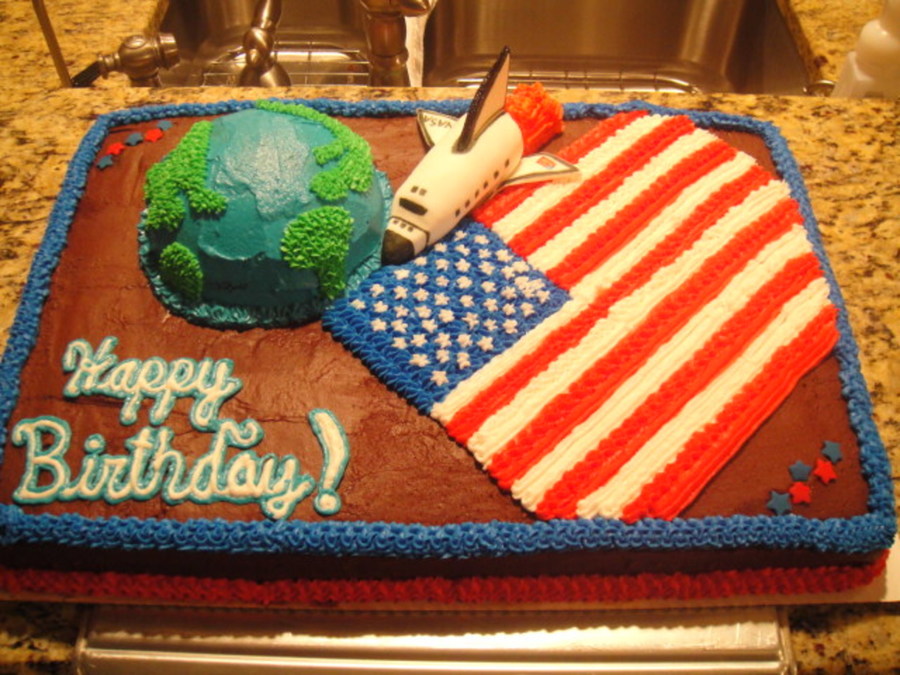 Nasa Birthday Cake - CakeCentral.com