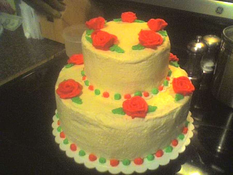 2 Tier Cake - CakeCentral.com