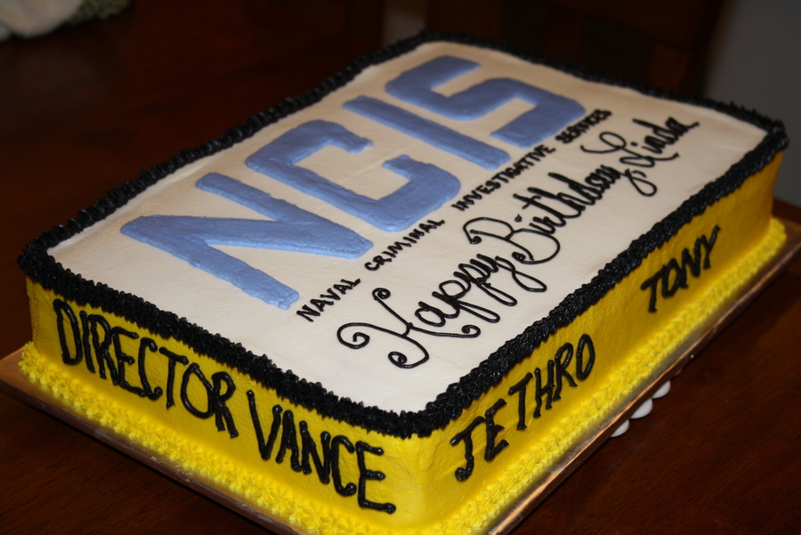 Ncis Birthday Cake - CakeCentral.com