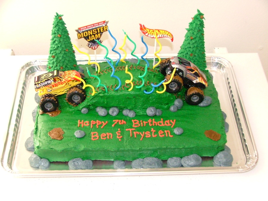 Monster Jam Birthday Cake - CakeCentral.com