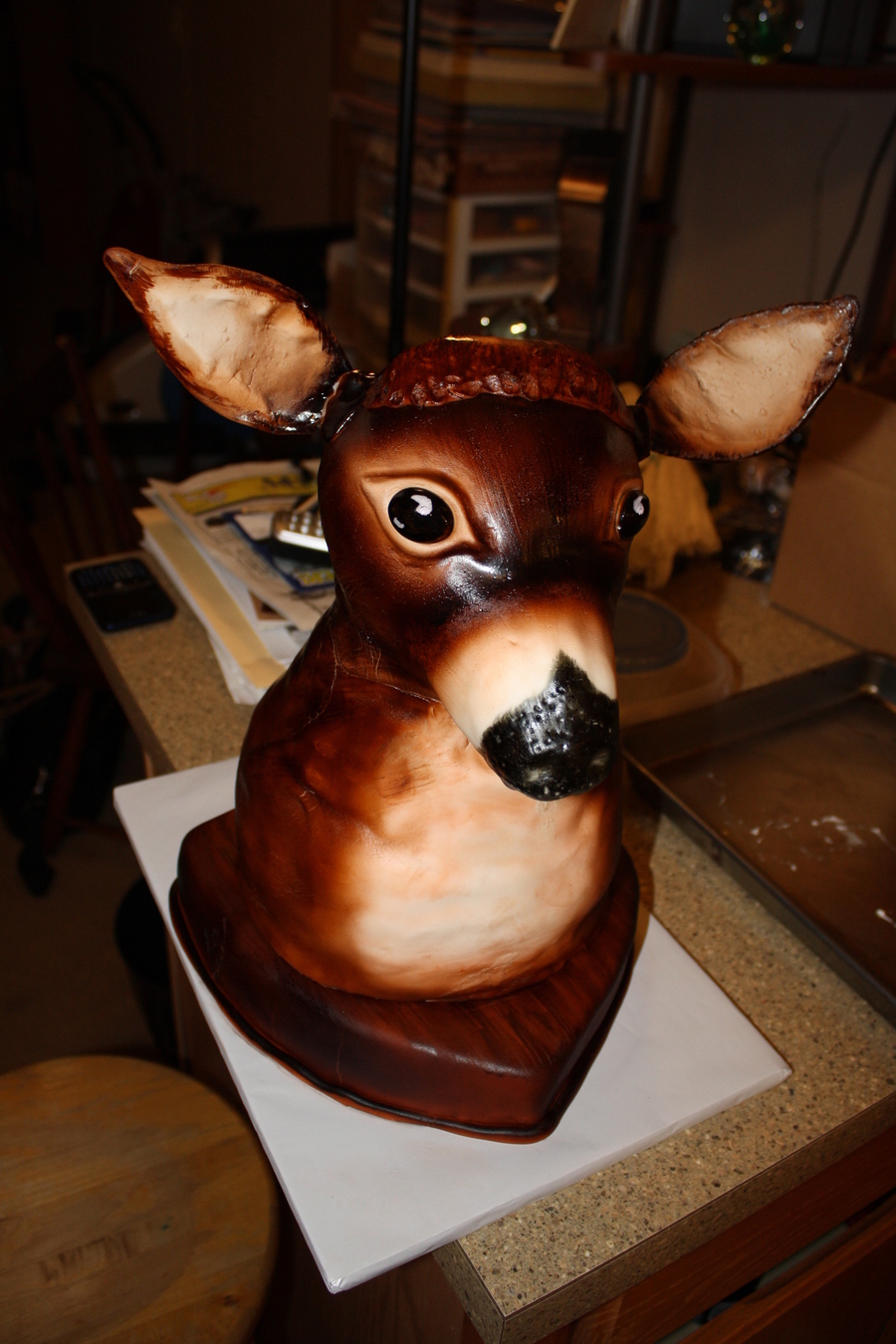 Deer Head Mount - CakeCentral.com