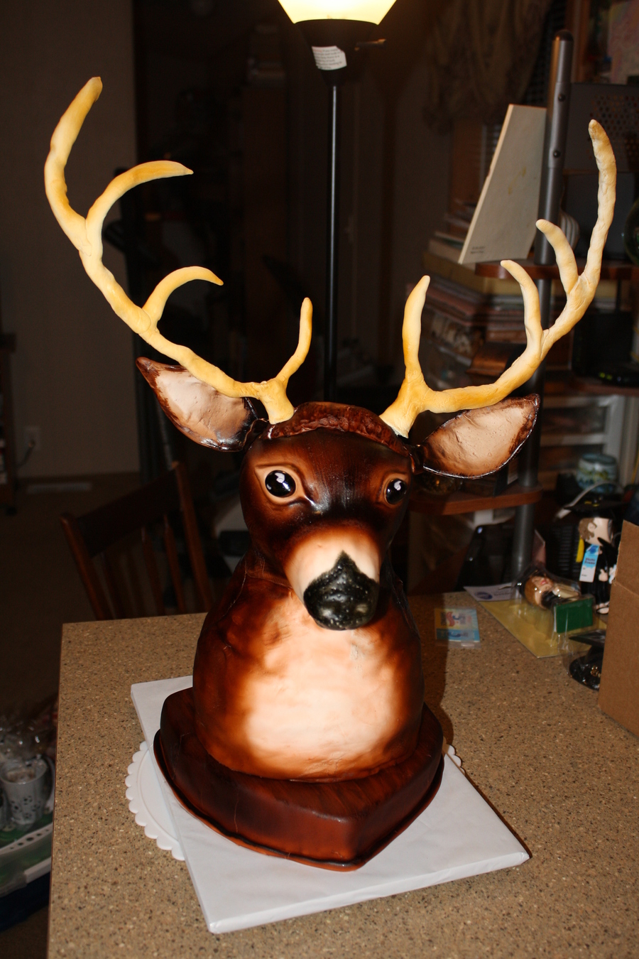 Deer Head Mount - CakeCentral.com