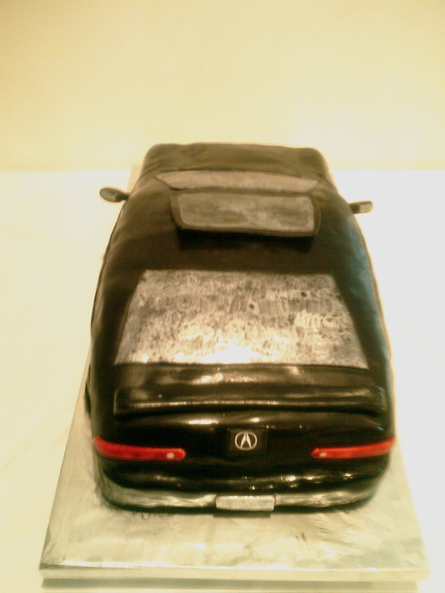 Acura Integra Car Birthday Cake - CakeCentral.com