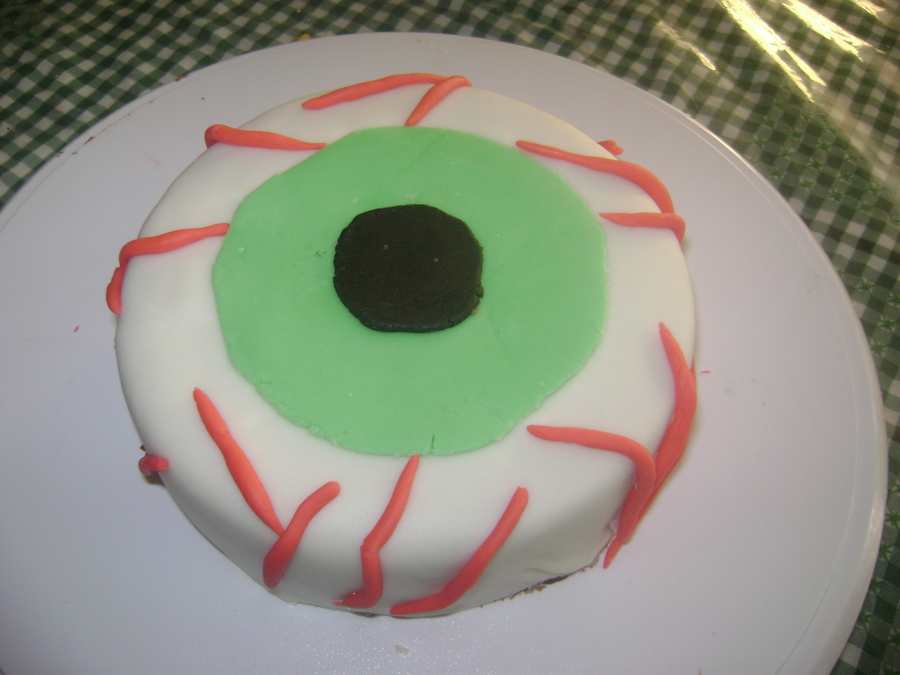 Eye Ball Cake - CakeCentral.com