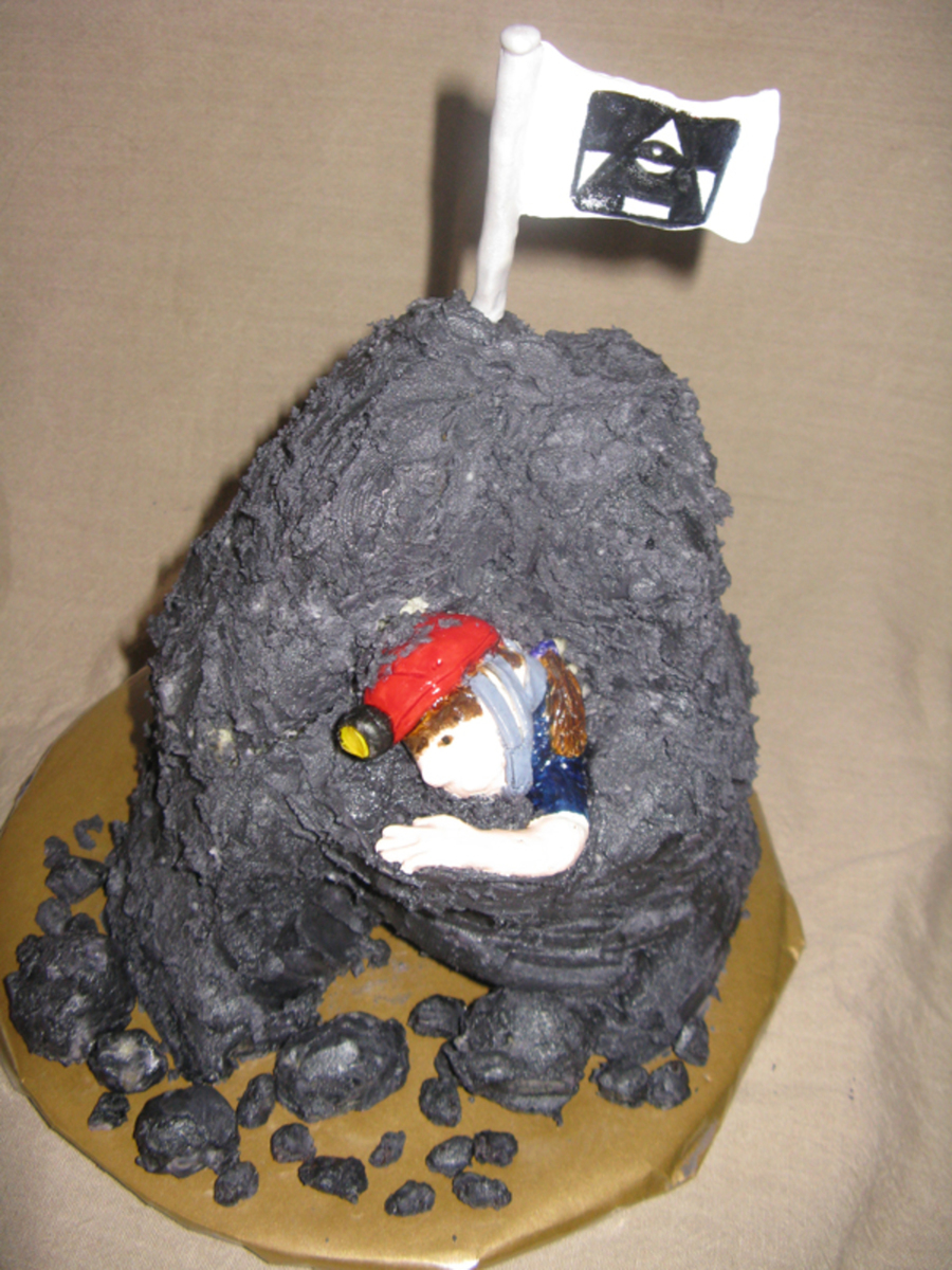 Caving Cake - CakeCentral.com