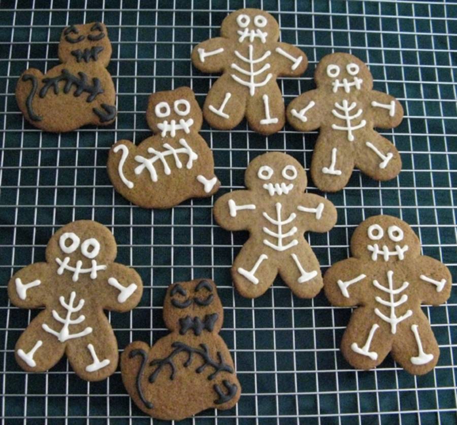 Gingerbread Skeleton Cookies - CakeCentral.com