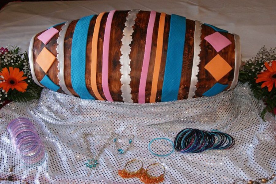 Dholki Cake / Dhol Cake - CakeCentral.com