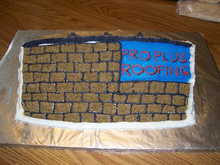 Roof Top Cake - CakeCentral.com