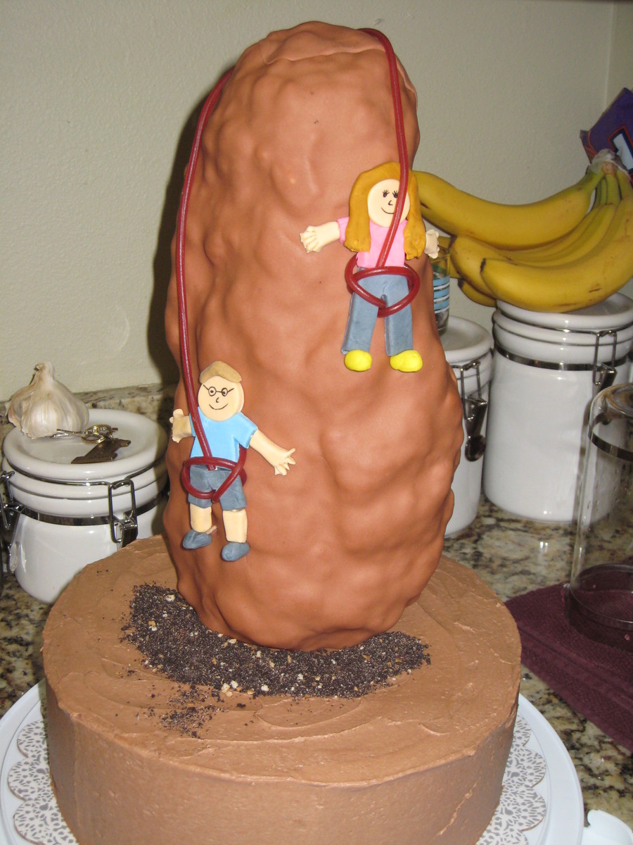 Rock Climbing Birthday Cake - CakeCentral.com