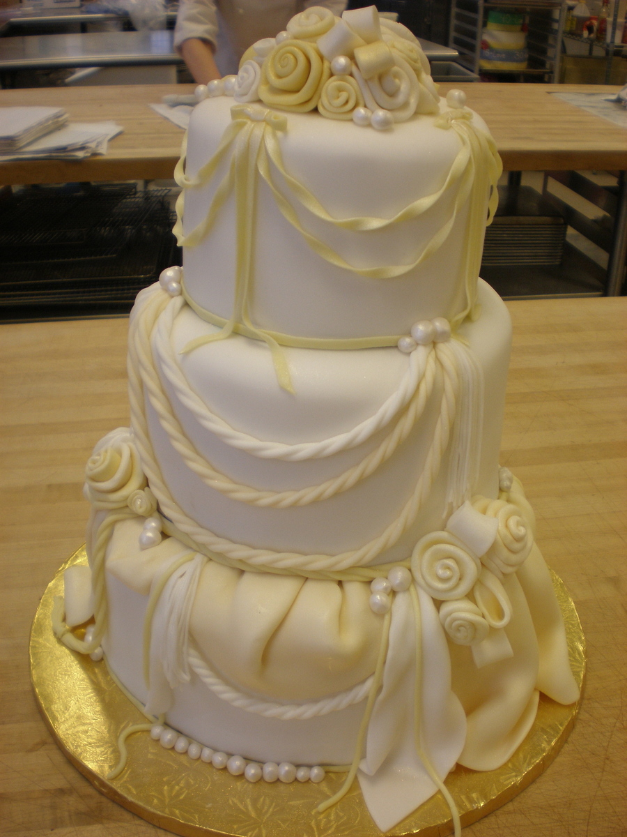 Drapery Cake - CakeCentral.com