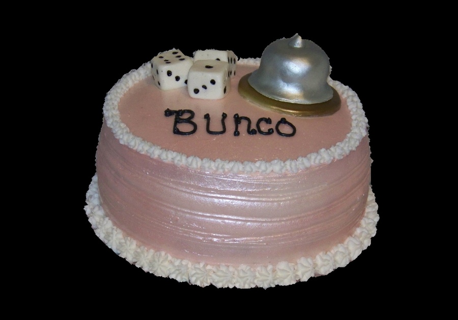Bunco Cake - CakeCentral.com