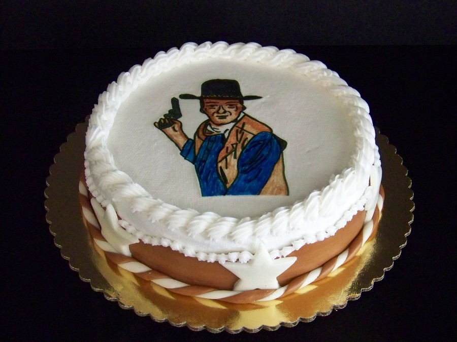 John Wayne Cake - CakeCentral.com
