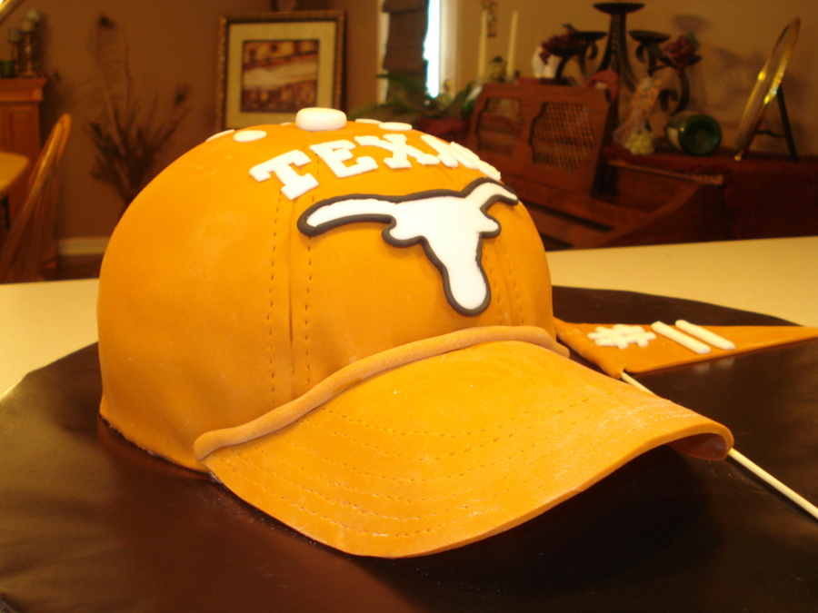 Texas Longhorn Baseball Cap - CakeCentral.com