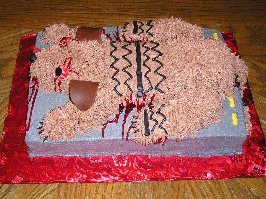 Road Kill Cake - CakeCentral.com