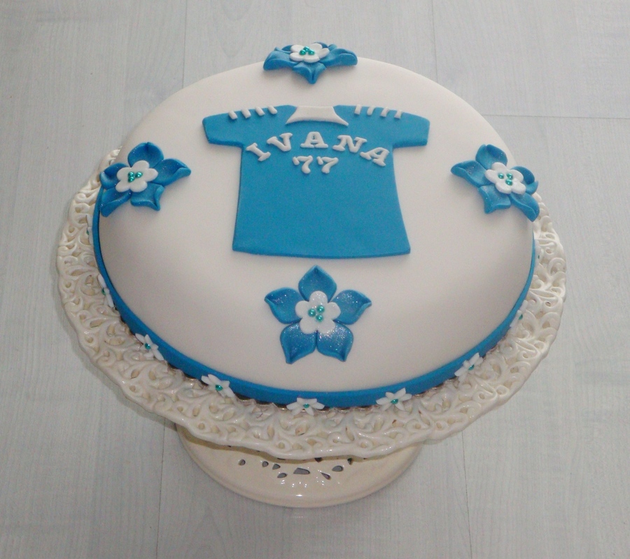 Birthday Cake For A Young Handball Player - CakeCentral.com