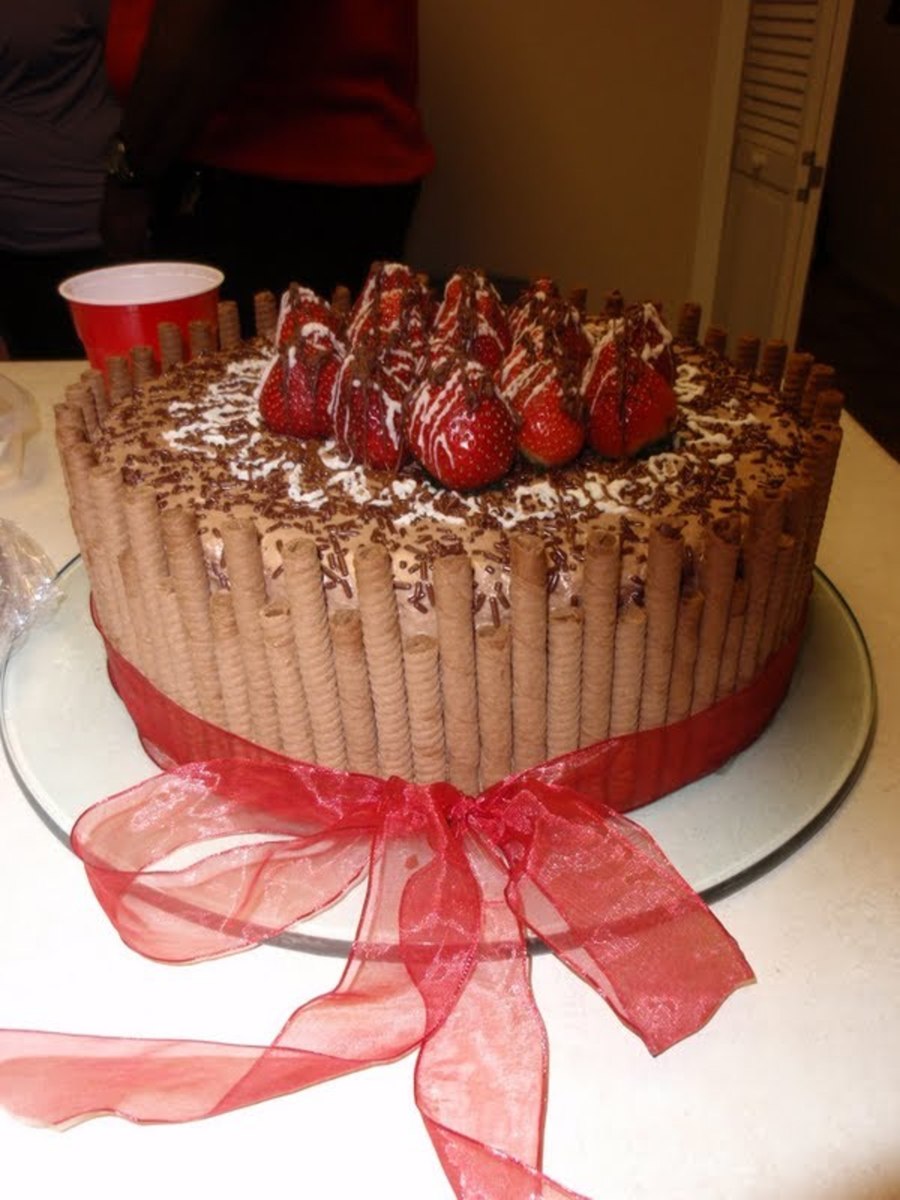 Birthday Chocolate Cake - CakeCentral.com