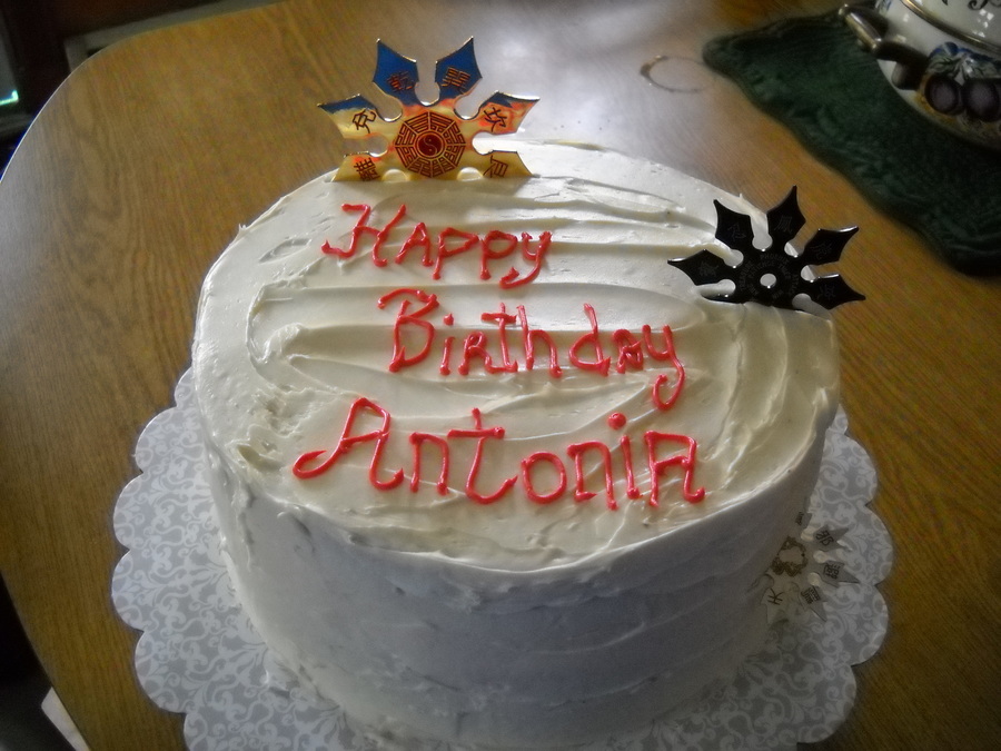 Karate Cake - CakeCentral.com