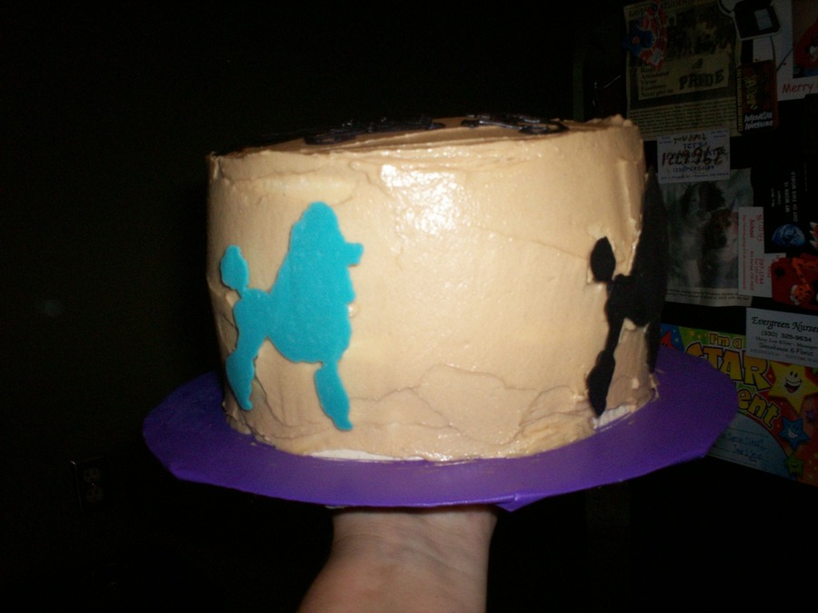 Poodle Cake - CakeCentral.com