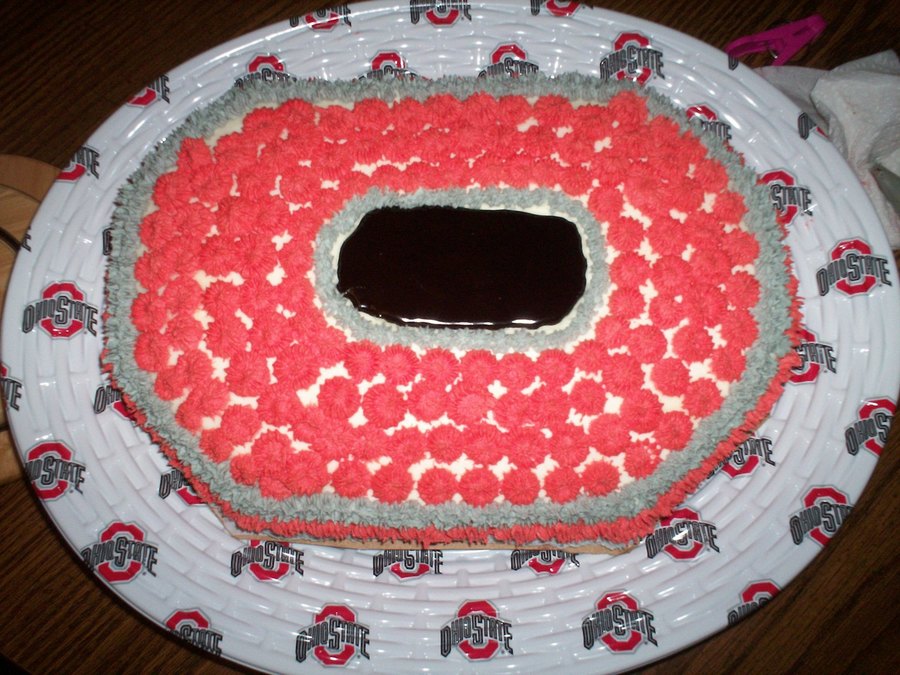 Ohio State Cake - CakeCentral.com