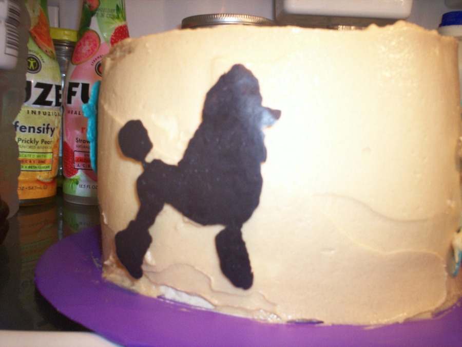 Poodle Cake - CakeCentral.com