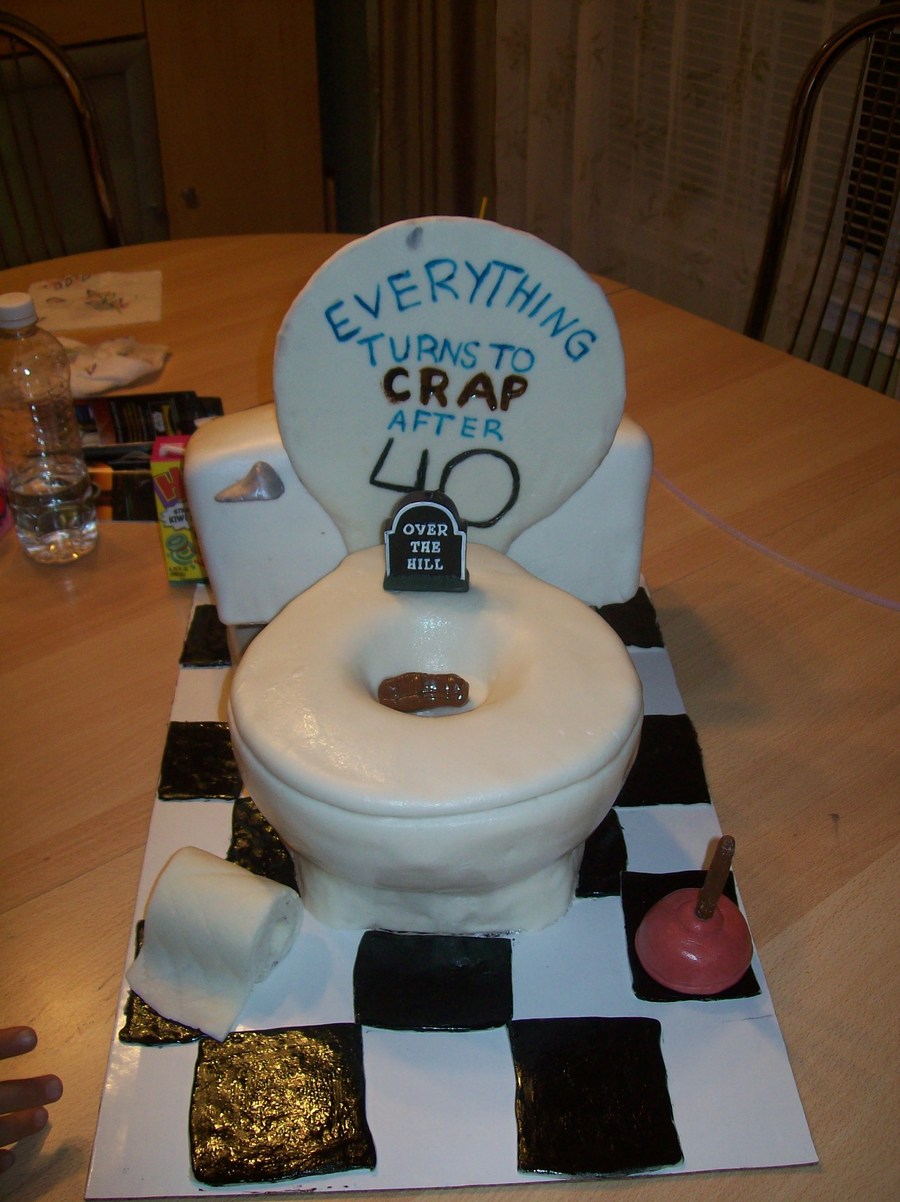Toilet Cake - CakeCentral.com