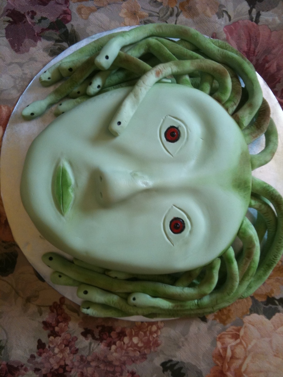 Medusa Cake - CakeCentral.com
