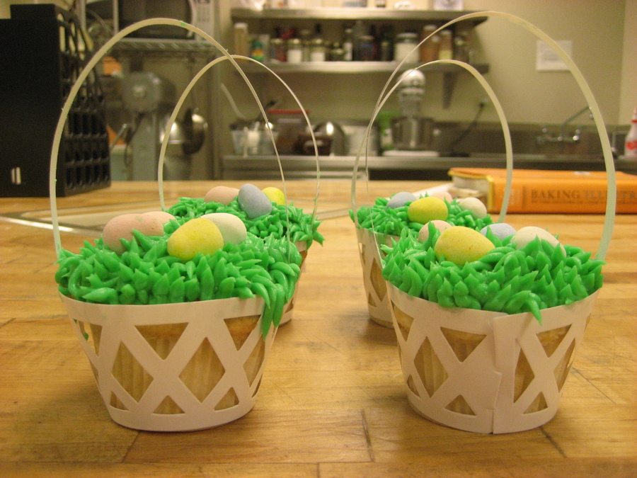 Easter Basket Cupcakes - CakeCentral.com
