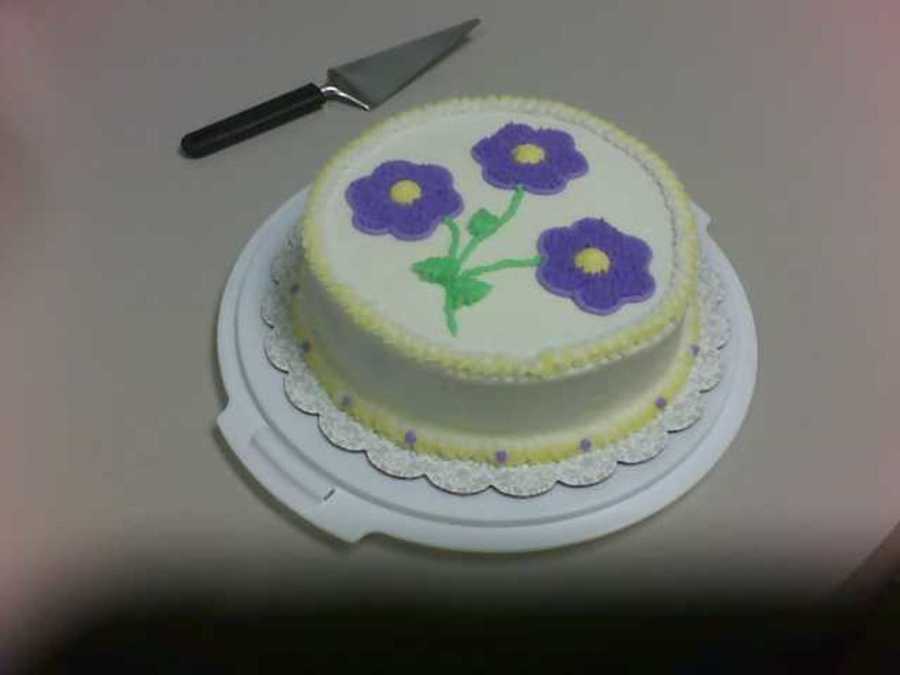 Wilton Course One - First Cake - CakeCentral.com