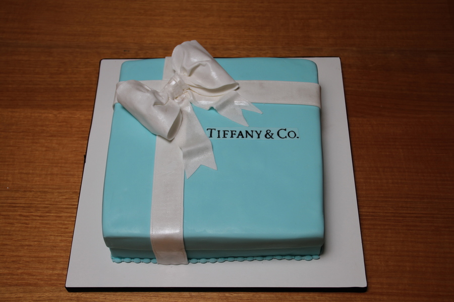 Tiffany & Co Birthday Cake - CakeCentral.com