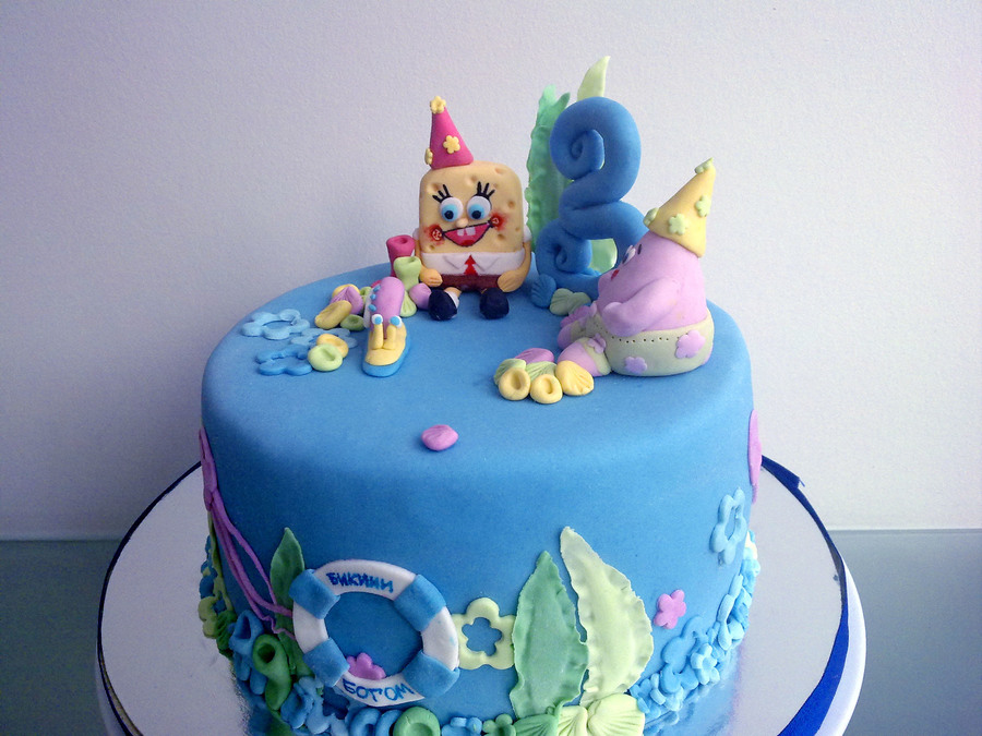 Sponge Bob Cake - CakeCentral.com