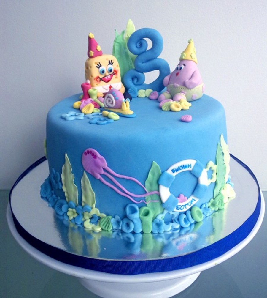 Sponge Bob Cake - CakeCentral.com