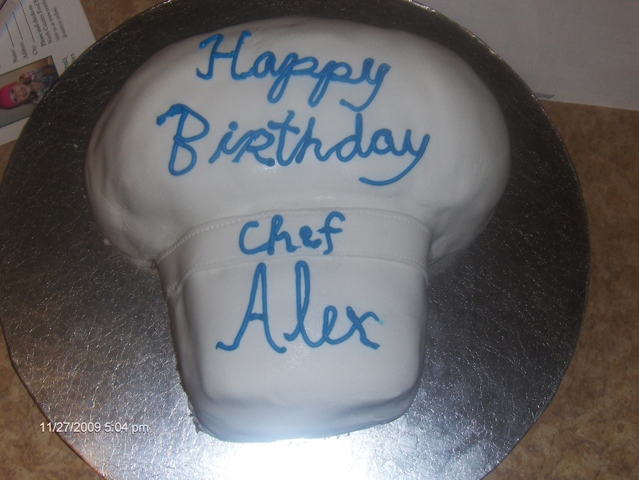 Chef Hat Cake - CakeCentral.com