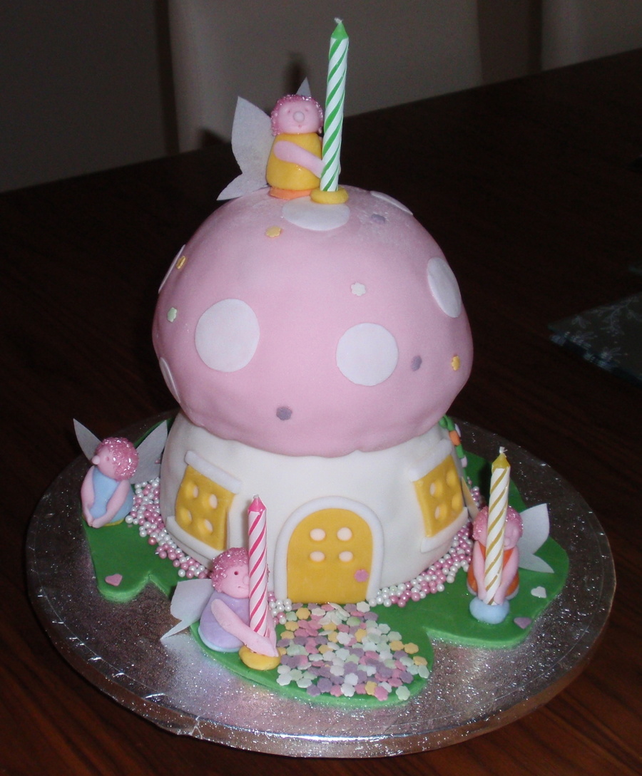 Fairy House Cake - CakeCentral.com