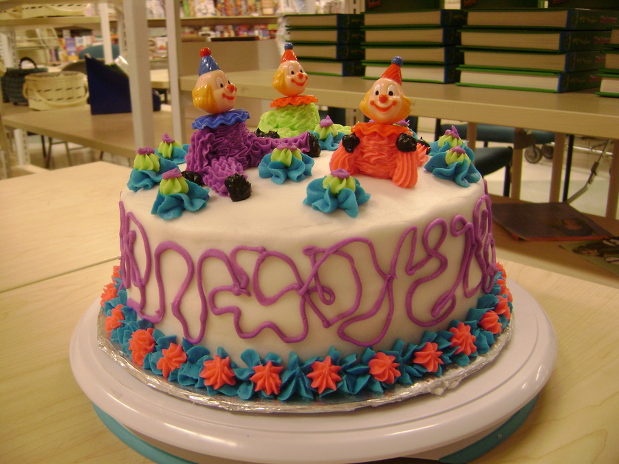 Clown Cake - CakeCentral.com