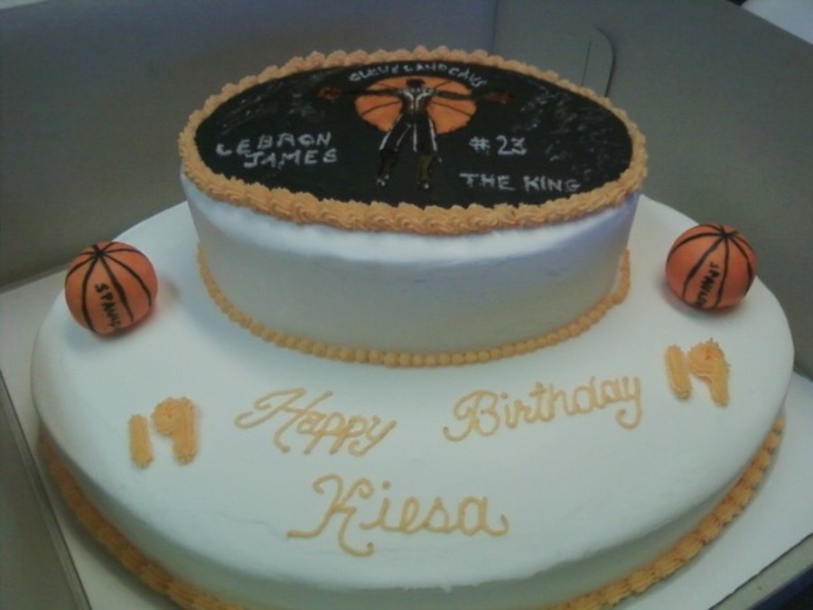 Lebron James Cake - CakeCentral.com