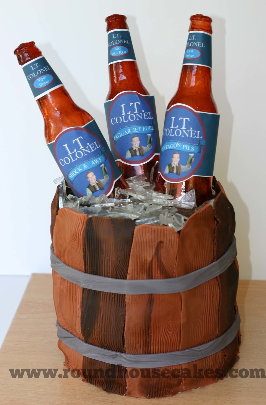 Beer Bottle Cake - CakeCentral.com