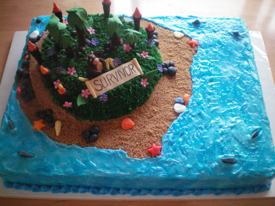 Survivor Cake - CakeCentral.com
