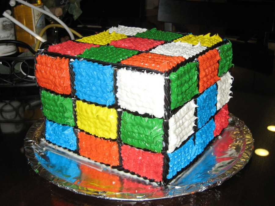 Rubik's Cube - CakeCentral.com