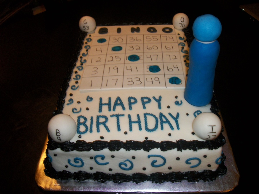 Bingo Cake - CakeCentral.com