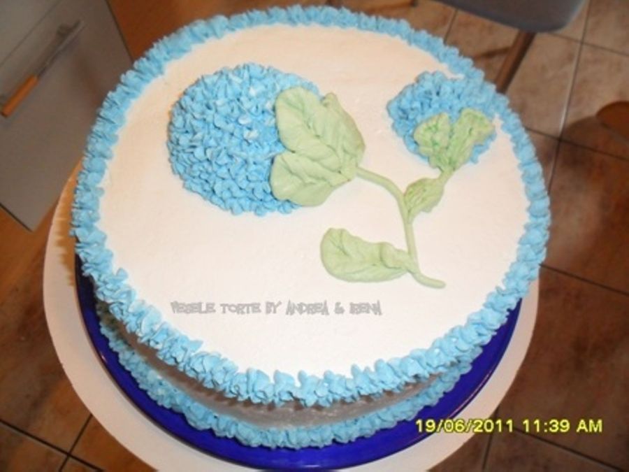 Hortenzija Hydrangea - CakeCentral.com