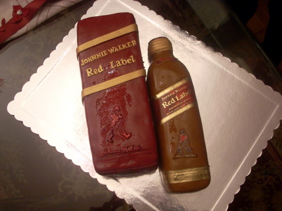 Johnnie Walker Cake - CakeCentral.com
