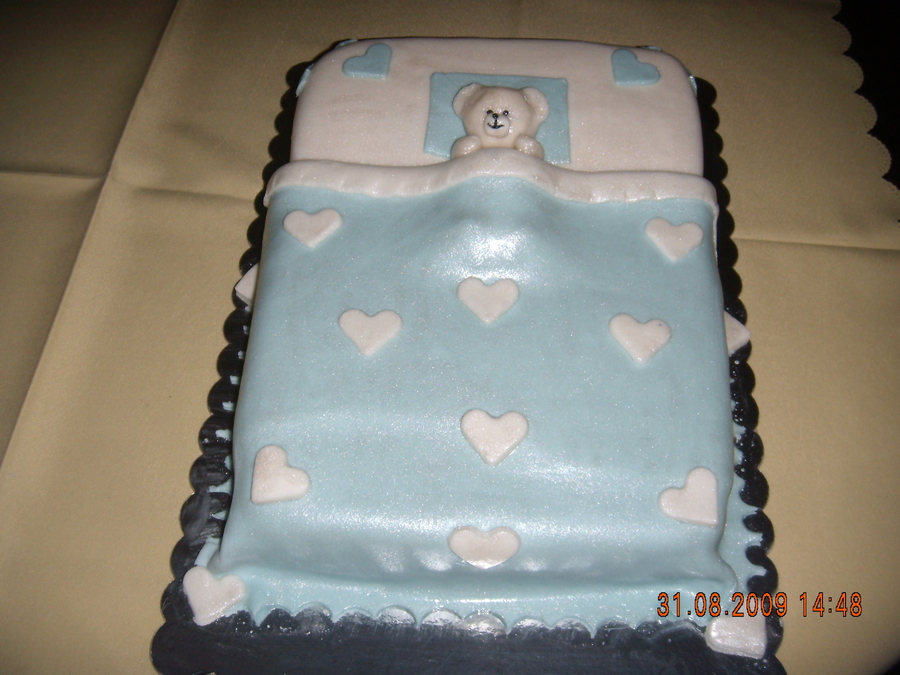 Little Bear In Bed - CakeCentral.com