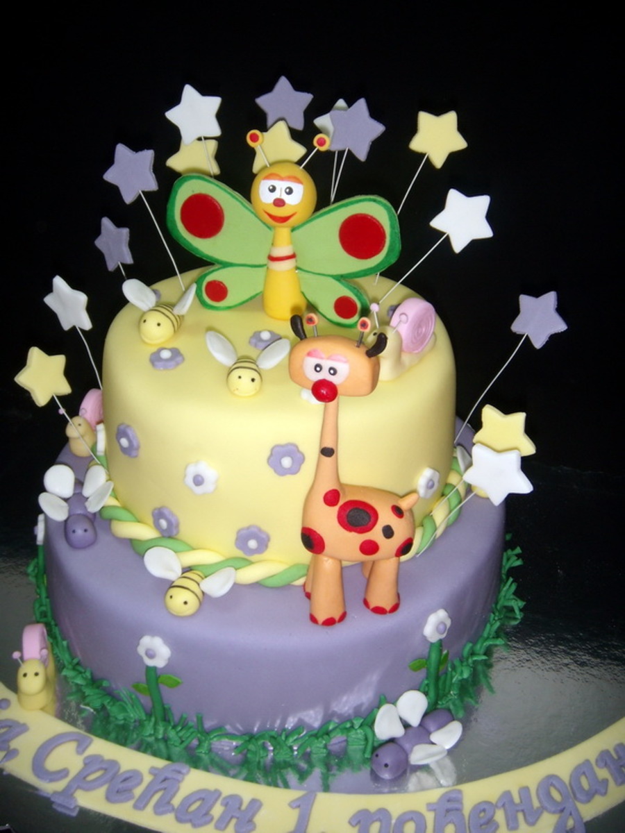 Baby Tv Cake - CakeCentral.com